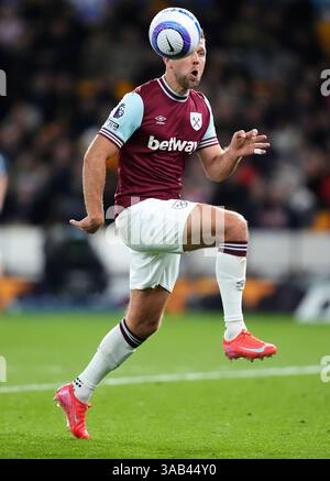 West Ham United's Niclas Fullkrug ahead of the Premier League match at ...