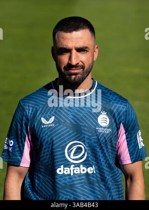 Zafar Gohar during a photocall at Lord's Cricket Ground, London ...