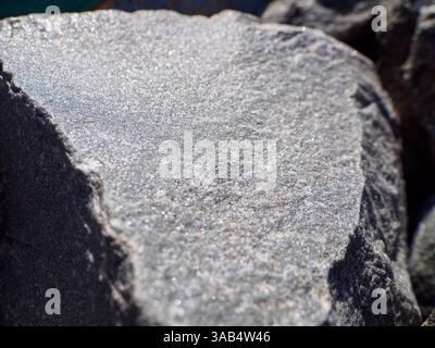 Kimberlite rocks in Kimberley museum "The Big hole", Kimberley, South ...