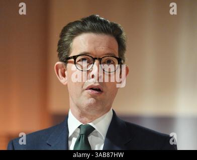 Director General of MI5 Sir Ken McCallum, delivers the annual Director ...