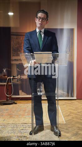 Director General of MI5 Sir Ken McCallum, delivers the annual Director ...