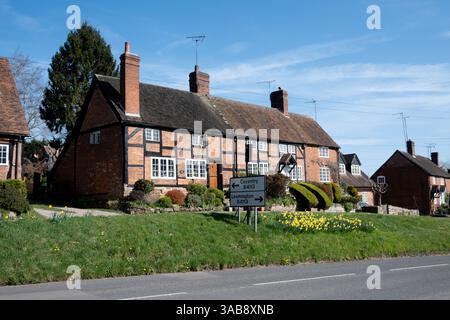 Stoneleigh village in spring, Warwickshire, England, UK Stock Photo - Alamy