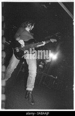 BABES IN TOYLAND, CONCERT, 1993: Maureen Herman the bass player with ...