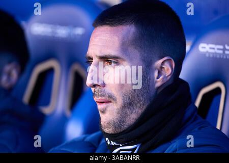 Sergi Guardiola of Rayo Vallecano during the La Liga match between ...