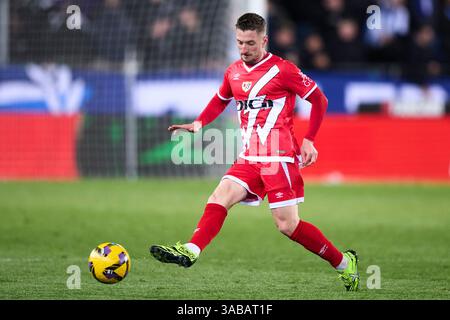 Ivan Balliu of Rayo Vallecano during the La Liga match between Valencia ...