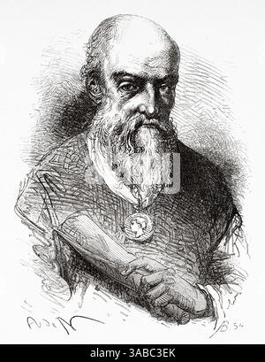Drawing Drawing, Portrait of a Man, 1869 Stock Photo - Alamy