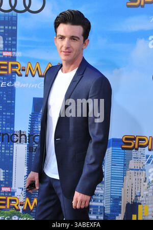 Drake Bell attending the 'Spider-Man: Homecoming' World Premiere held ...