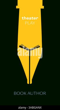 theater poem and feather Stock Vector Image & Art - Alamy