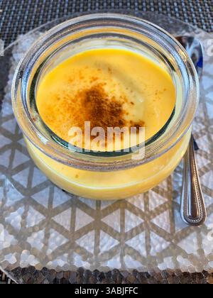 Natillas, traditional Spanish cream. Spain Stock Photo - Alamy