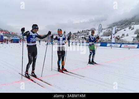 Klosters Davos World Masters Cross Country ski competition 2025 Stock ...