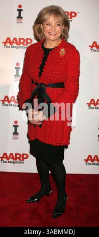 Barbara Walters 2008 AARP Inspire Awards at New York Public Library New ...