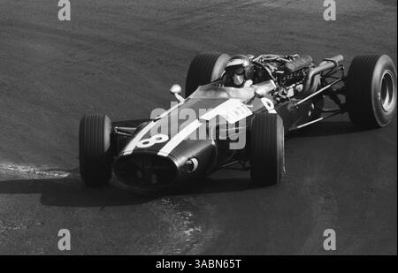 Jochen Rindt (AUT), who retired on lap 33 with a broken suspension ...