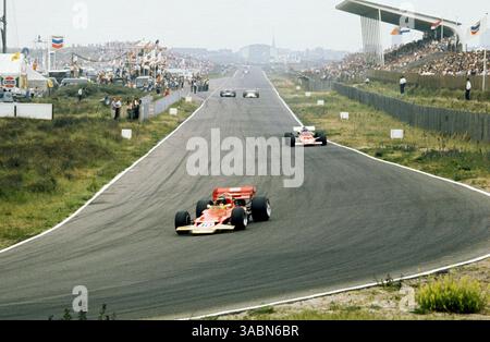 Jochen Rindt (AUT) taking the first victory in the Lotus 72C was ...