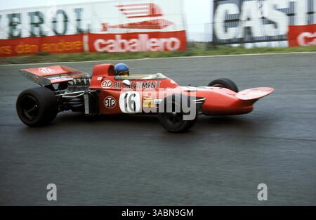 Ronnie Peterson (SWE) March 711 finished fourth..Dutch Grand Prix ...