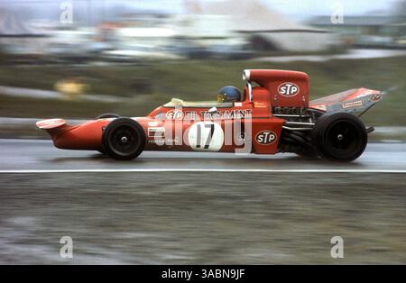 Ronnie Peterson (SWE) March 711 finished fourth..Dutch Grand Prix ...