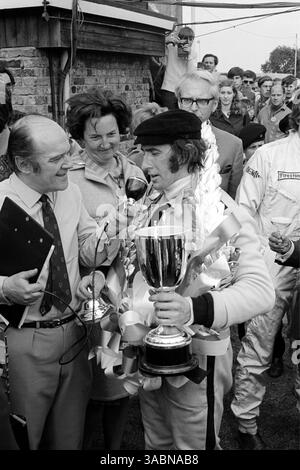 Jackie Stewart (GBR) John Coombs Racing Brabham BT30 won both his heat ...