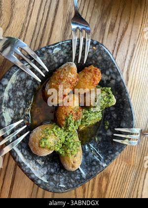 Gourmet Meal Served on a Stylish Plate With Vibrant Colors in a Cozy ...