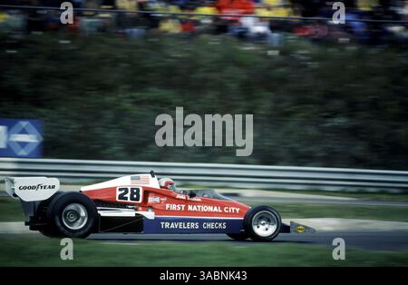 John Watson (GBR) Penske PC4 scored the last ever F1 point for Penske ...