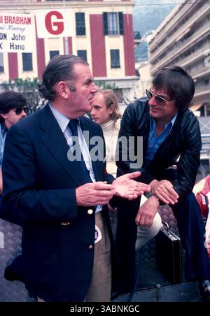 May 22, 1977 - Monte Carlo, MONACO - JAMES HUNT (GBR) McLaren with ...