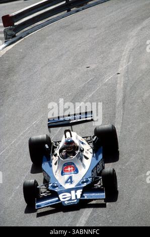 Patrick Depailler (FRA) Tyrrell 008 retired from the race on lap nine ...