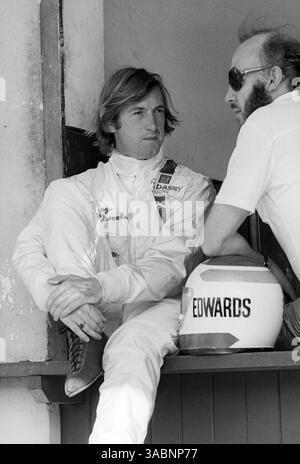 Guy Edwards (GBR) Embassy-Hill Lola T370 was the first retirement of ...