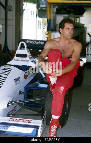 Roland Ratzenberger (AUT) Spirit Motorsport Reynard 88-D Cosworth..1989 ...