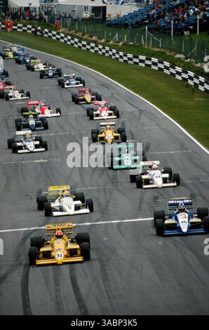 Martin Donnelly (GBR) Reynard 88D took a bittersweet victory on his ...