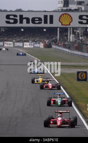 Emanuele Pirro (ITA) BMS Scuderia Italia Dallara 191 Judd finished in ...