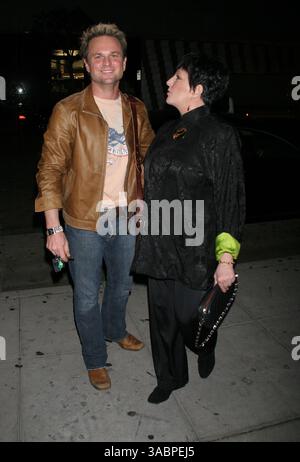 EXCLUSIVE!! Liza Minnelli and Sam Harris at Mr Chow restaurant in ...