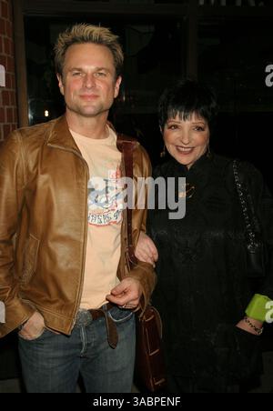 EXCLUSIVE!! Liza Minnelli and Sam Harris at Mr Chow restaurant in ...