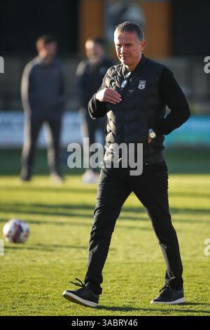 Wrexham manager Phil Parkinson before the Sky Bet Championship match at ...