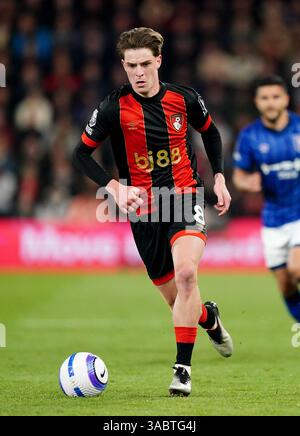 Bournemouth's Alex Scott during the Premier League match at the City ...