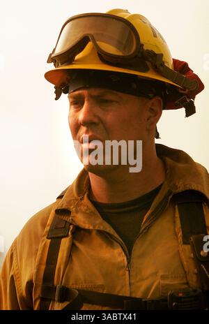 Fires in southern California, Fallbrook. Lilac fire damage on the hills ...