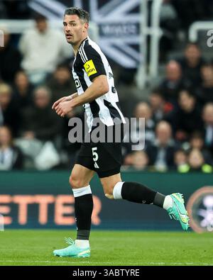 Fabian Schär Of Newcastle United in action during the Newcastle United ...