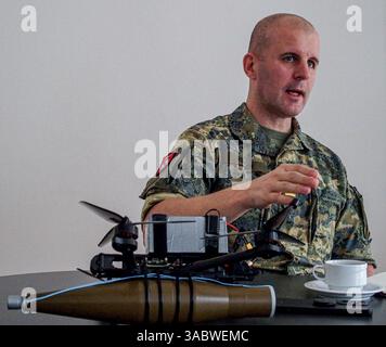 Vienna, Austria, Austria. 2nd Apr, 2025. MARKUS REISNER, Colonel ...