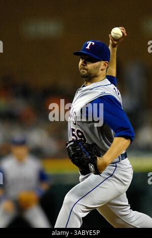 Texas Rangers relief pitcher Josh Sborz (66) works during a baseball ...