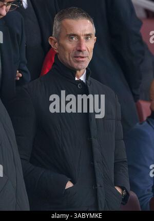 Arsenal sporting director Andrea Berta ahead of the Premier League ...