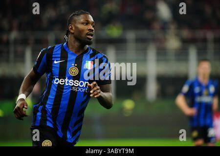 Marcus Thuram of FC Inter during the Italian Serie A, 2025/26 season ...