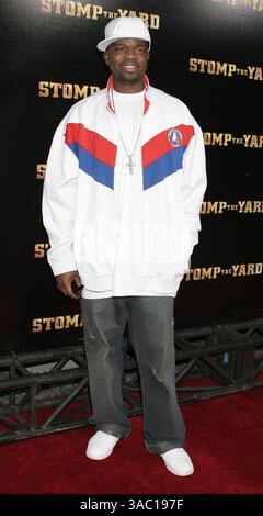 Roderick Thomas at the World Premiere of "Stomp The Yard" held at The ...