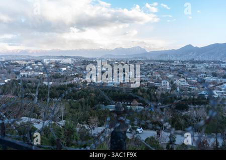 Evening view of Kabul city Stock Photo - Alamy