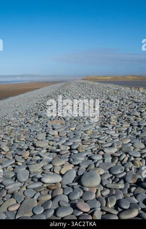The Pebbleridge, Pebble Ridge natural feature at Westward Ho! Northam ...