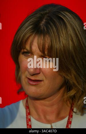 Louise Goodman (GBR) F1 ITV Pitlane Reporter .Goodwood Revival Meeting ...