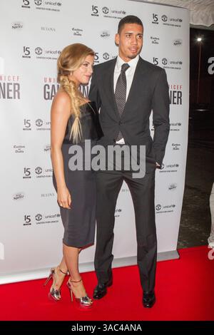 Chris Smalling and Sam Cooke attend United for UNICEF Gala Dinner at ...