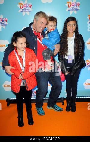 Donal MacIntyre & family attend Dora and Friends: Into The City -TV ...