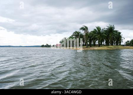 Beautiful view at Henferd Land tourist attraction, Kampar Regency, Riau ...