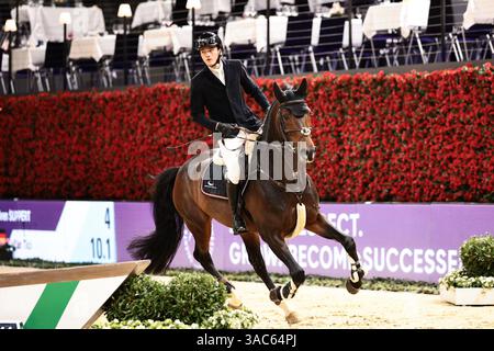 Sören Suppert of Germany with Can Tici during the German U25 Trophy of ...