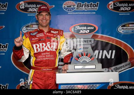 March 15, 2008 Bristol, Tennessee - Brad Keselowski and Carl Edwards ...
