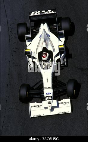 Jos Verstappen (NED) Tyrrell Ford 025...Formula One World Championship ...