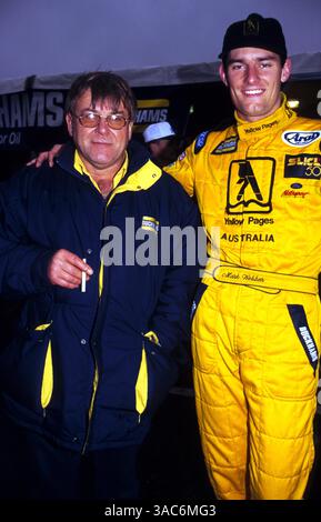 Festival winner Mark Webber (AUS) Van Diemen leads the field on the ...