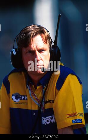 David Sears (GBR) Super Nova Racing Team Boss with his driver...Formula ...